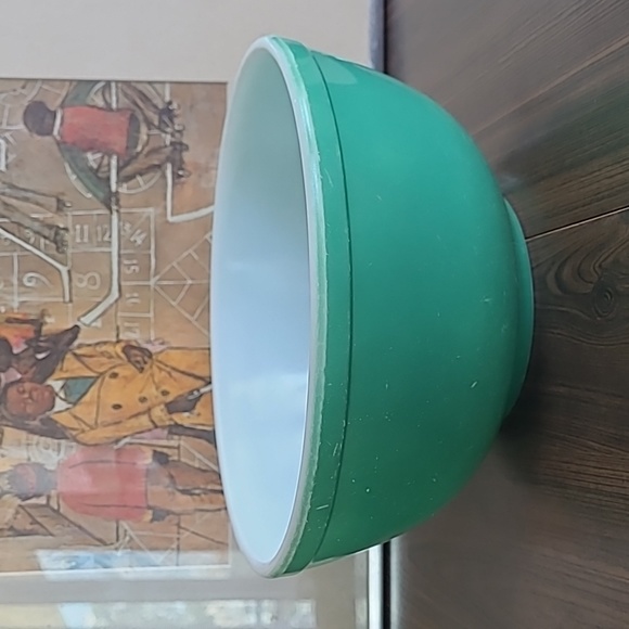 Pyrex | Dining | Vintage Pyrex Green Primary Mixing Bowl | Poshmark